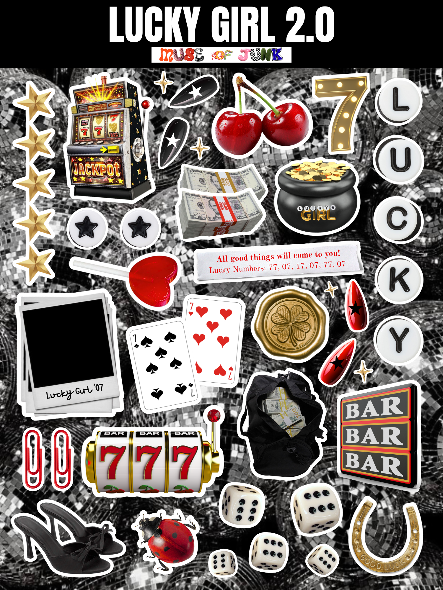 STICKER SHEETS – Muse of Junk